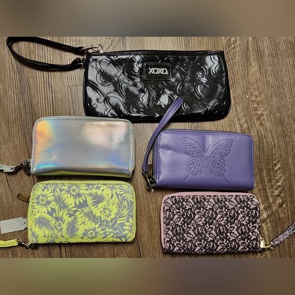 Bags | Canvas Wallets Bundle | Poshmark